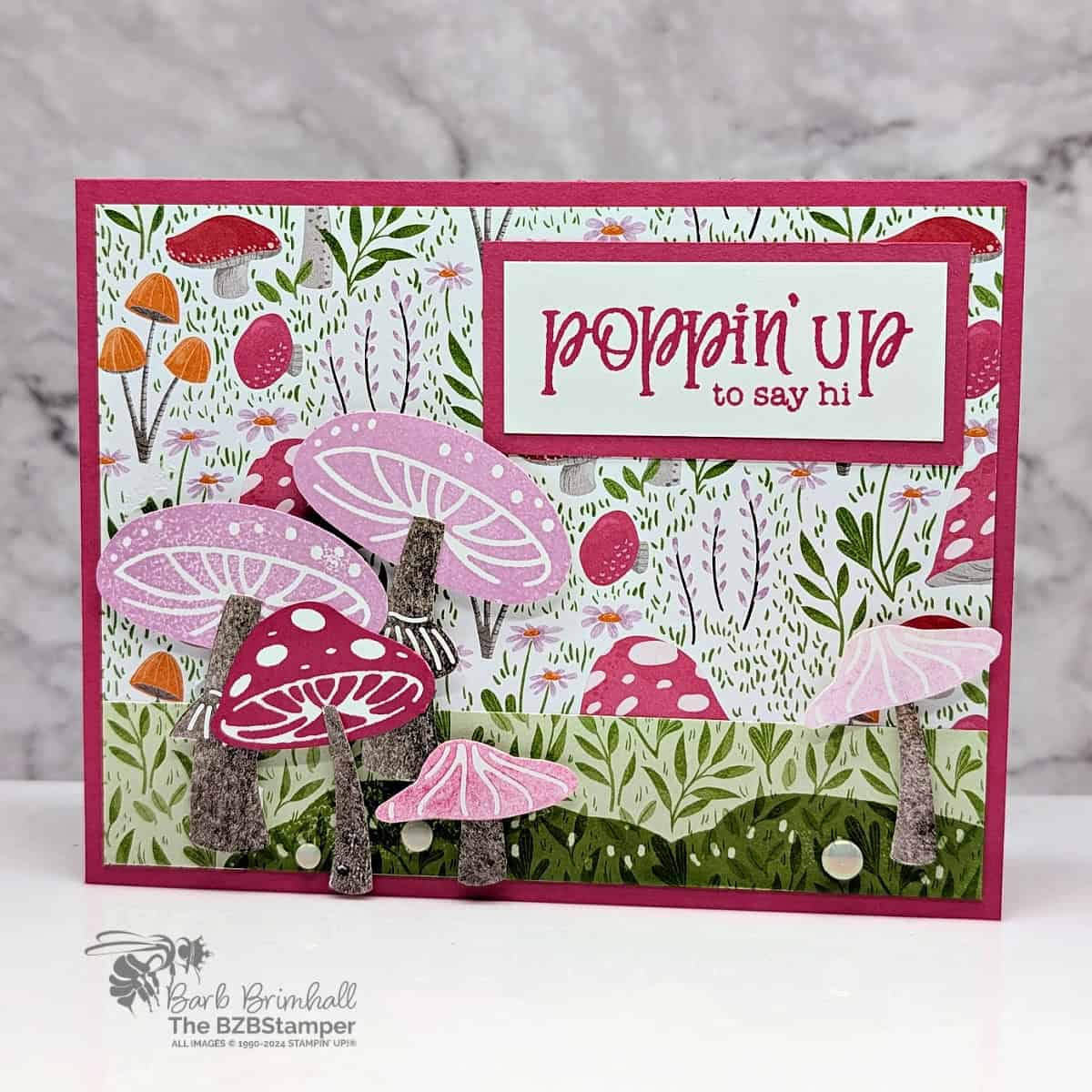 3 Cards using the Terrific Toadstools Bundle - Barb Brimhall, The ...