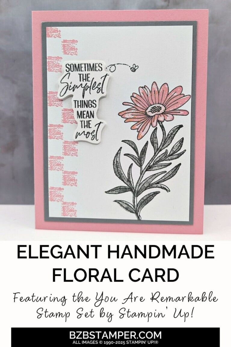 Elegant Cards with the You Are Remarkable Stamp Set - Barb Brimhall, The BZBStamper