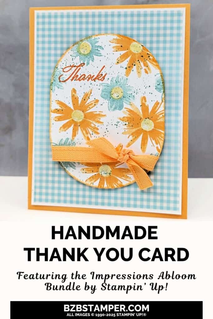 Coffee and A Card Project with Impressions Abloom - Barb Brimhall, The BZBStamper